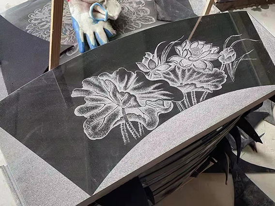 SIEME Laser Engraving Machine in Marble, Granite, and Stone Engraving ...