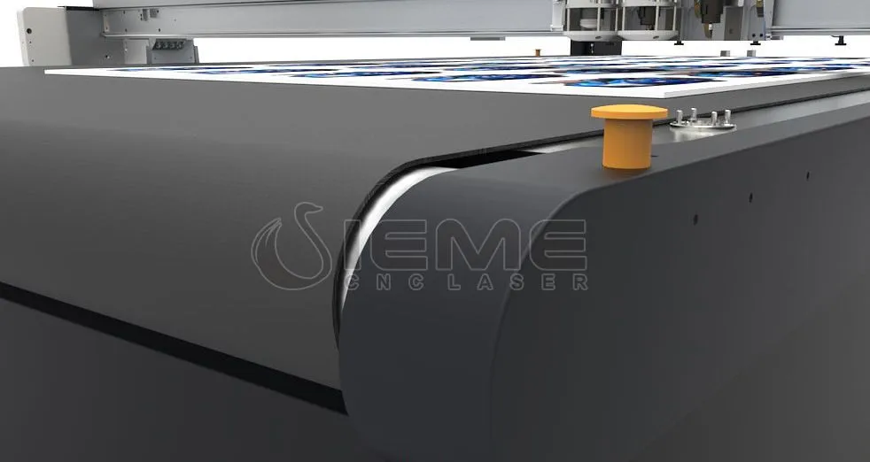 Vibrating Knife CNC Cutting Machine in the Home Furniture Industry