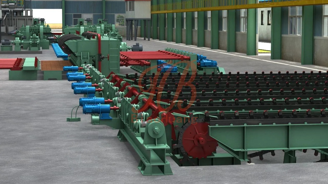 SERVING HOT ROLLING PIPE FOR MILL