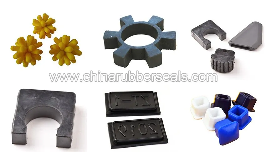 Custom OEM Rubber Molded Parts Silicone Rubber Parts