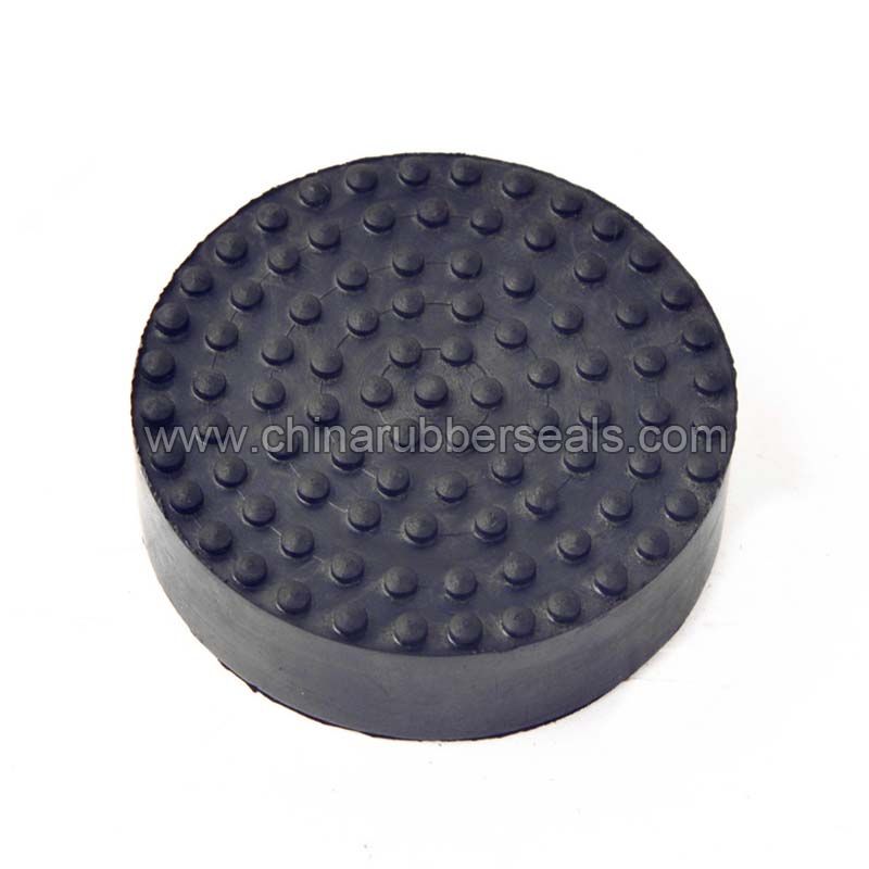 large solid hard rubber block