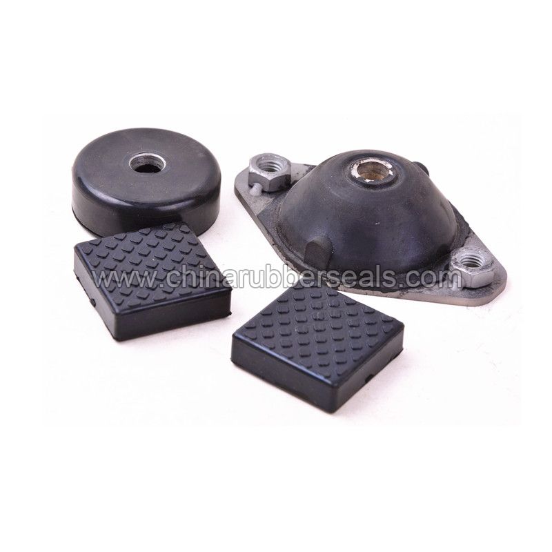 large solid hard rubber block
