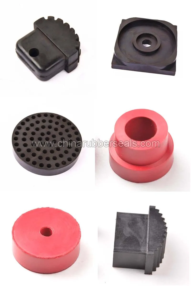 large solid hard rubber block