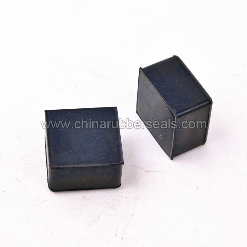 Customized rubber solid square rubber block