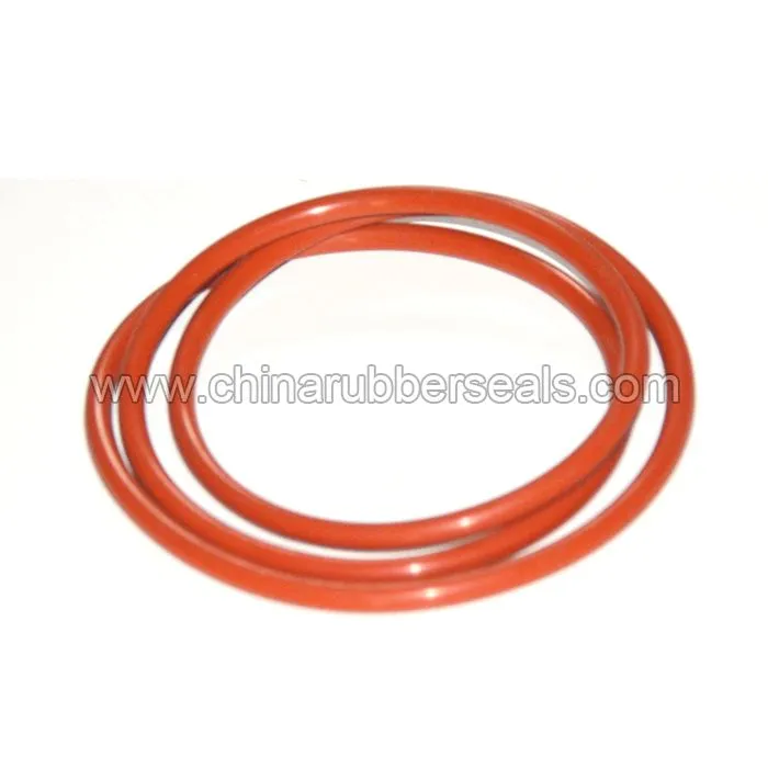 Orange NBR rubber O-ring