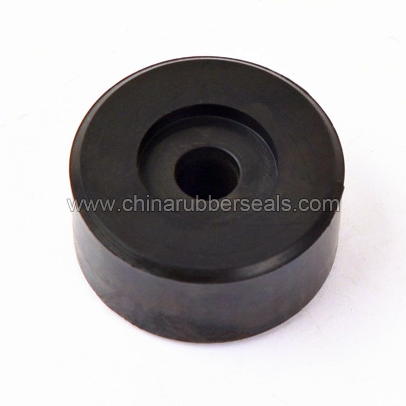 Customized NBR EPDM FKM Round Shape Rubber Block