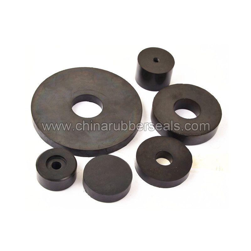 OEM NBR EPDM FKM Round Shape Rubber Block