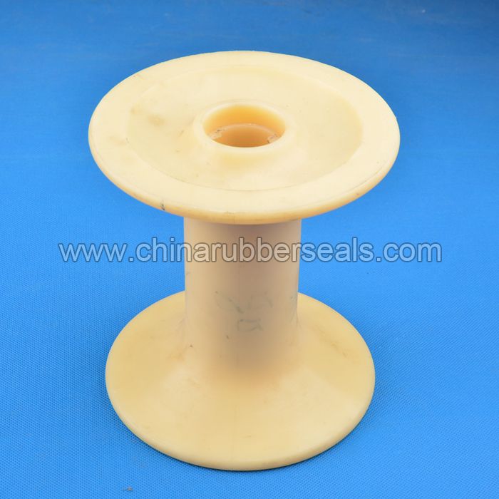 OEM Molded White Plastic Bushing from Factory