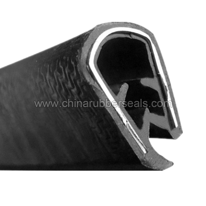 Customized Steel Insert Weather Rubber Seal Strip