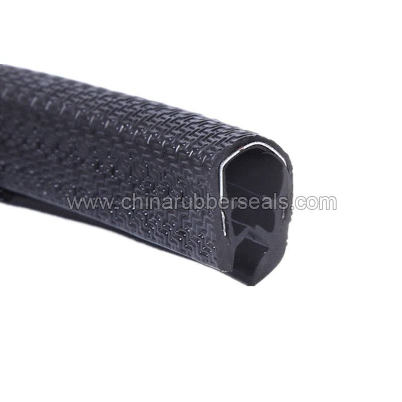 Customized Steel Insert Weather Rubber Seal Strip