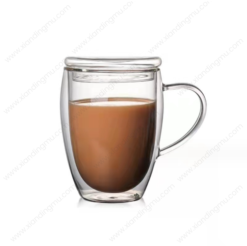 Double Wall Glass Coffee Cups, Double Wall Glass Coffee Mugs