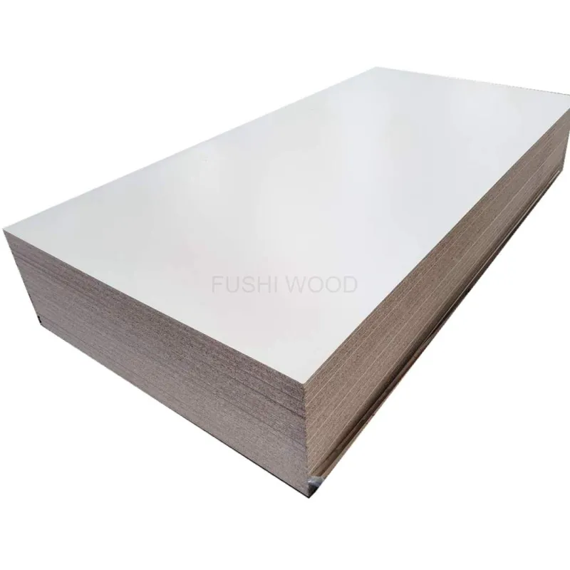white melamine particle board
