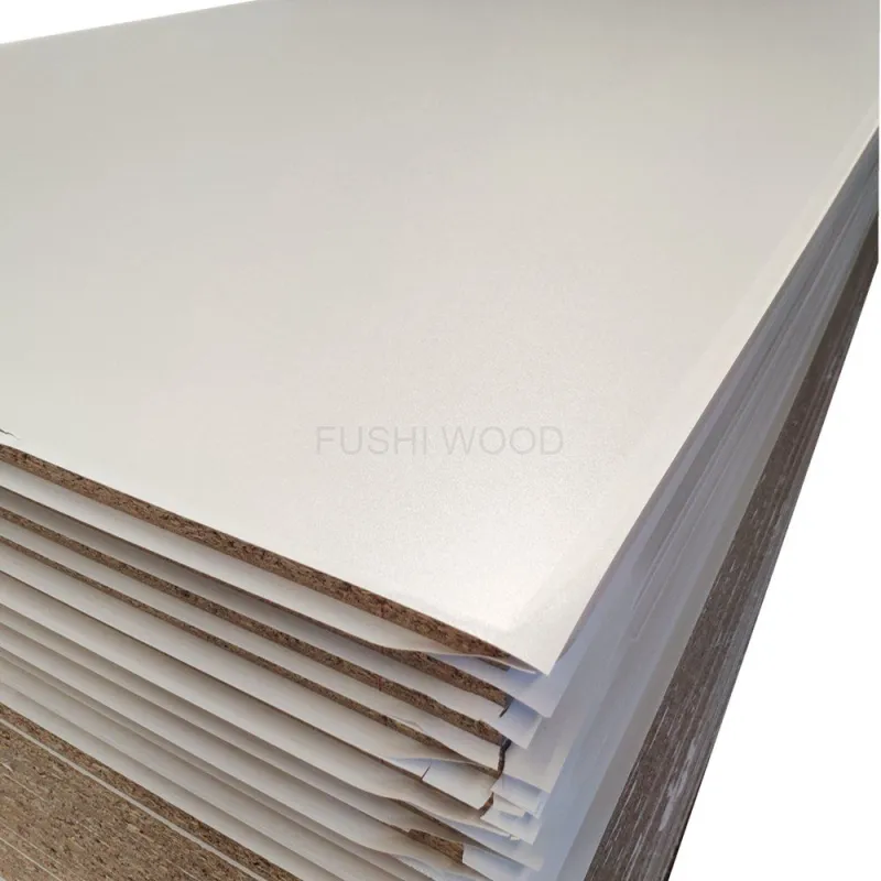 white melamine particle board