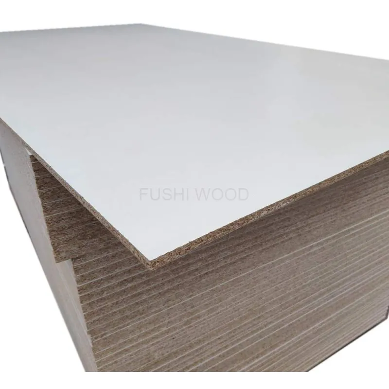 white melamine particle board
