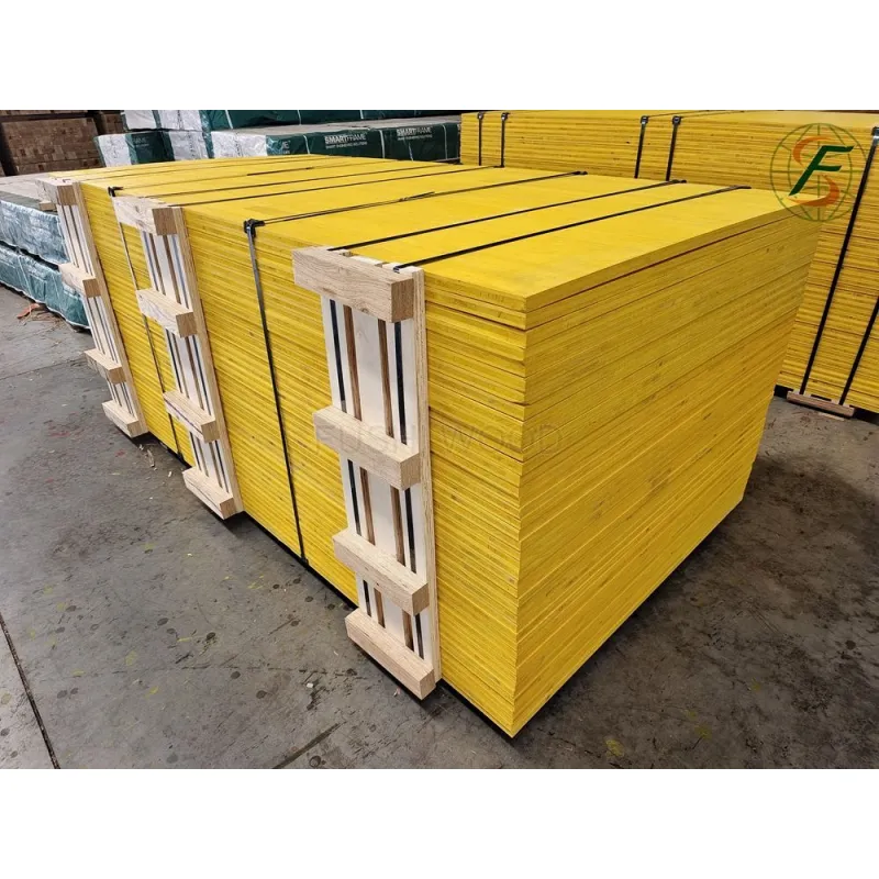 Yellow 27mm 3-ply Plywood Waterproof Panels