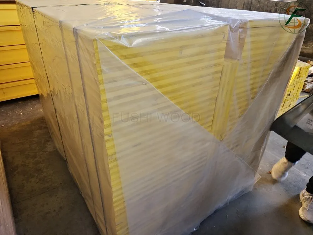 Yellow 27mm 3-ply Plywood Waterproof Panels