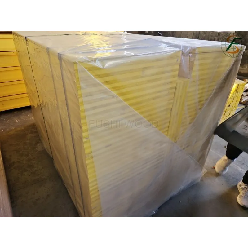 Yellow 27mm 3-ply Plywood Waterproof Panels