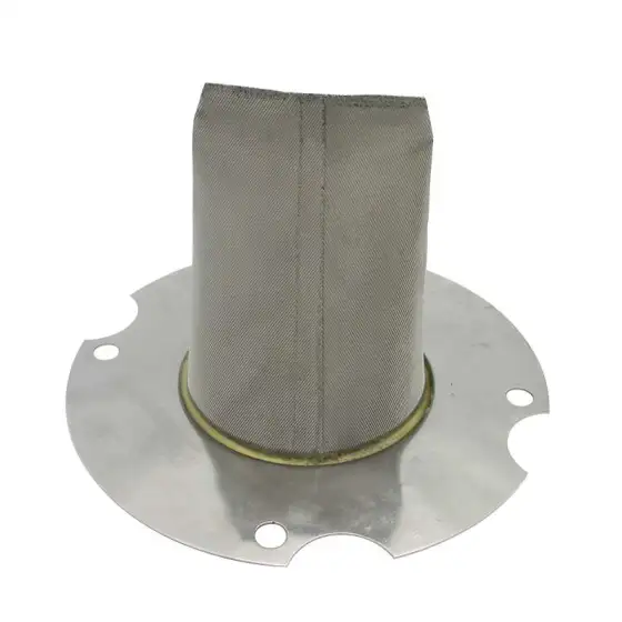 Wire Mesh Cone Strainer Filter for Liquid Filtration