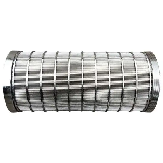 Wedge Wire Copper-Nickel Intake Drum Screen for Seawater Systems