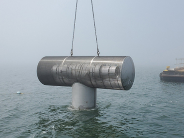 Wedge Wire Intake Screen Custom for Lake Irrigation System