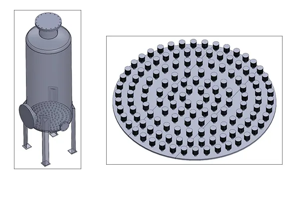 Ion Exchange Nozzles for Intermediate Plate - Johnson Screen