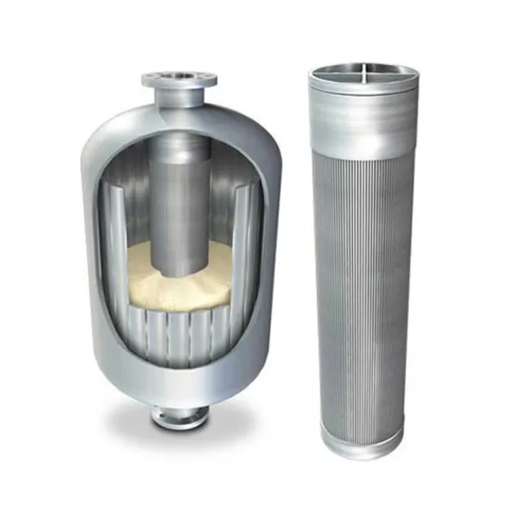 Wedge Wire Center Pipe for Flow Reactor Internal, Inter Screen