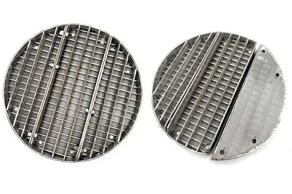 Wedge Wire Reactor Internals - Scallop, Center Pipe, Support Grid for Sale