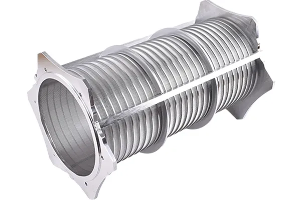 Wedge Wire Screw Press Screen Basket for Sludge Dewatering