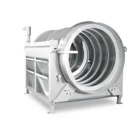 Externally Fed Rotary Drum Screens for Wastewater Treatment|YUBO