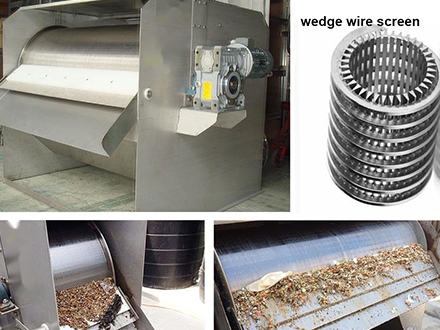 Rotary Drum Screen Filter for Wastewater Treatment Plant